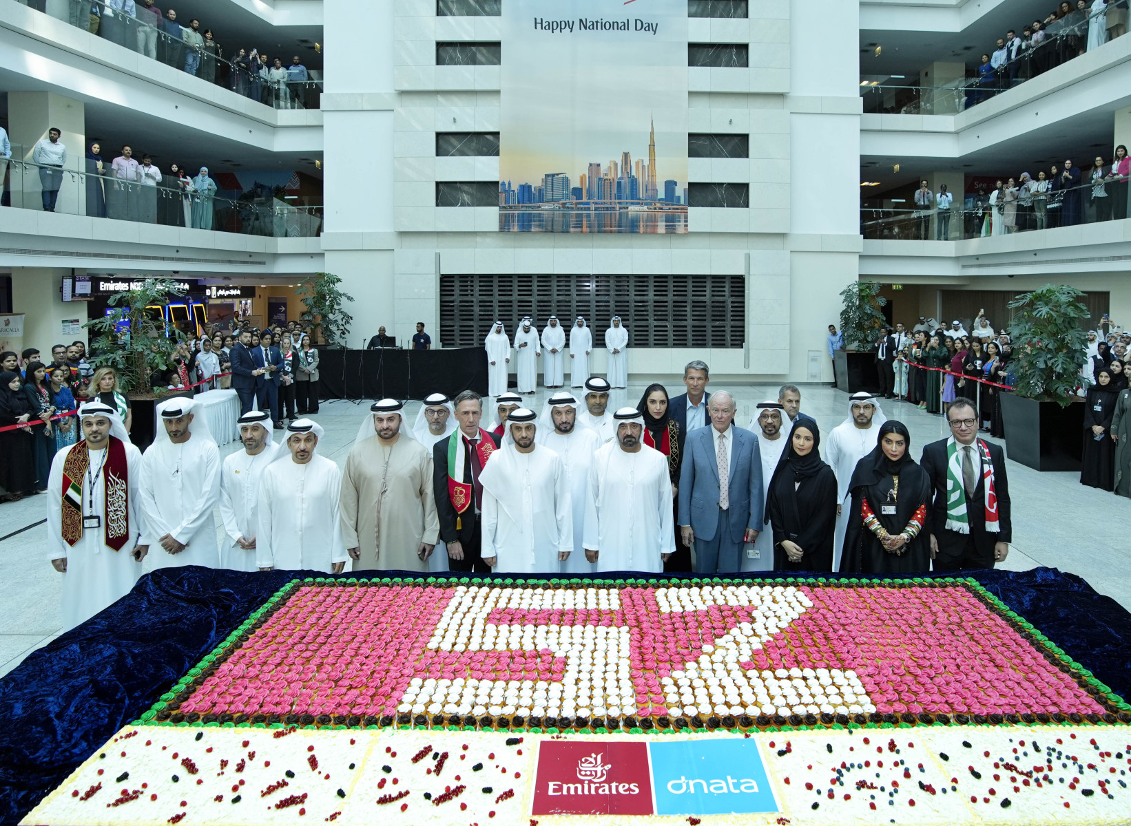 UAE unity celebrated by Emirates ahead of 52nd National Day - Dubai ...