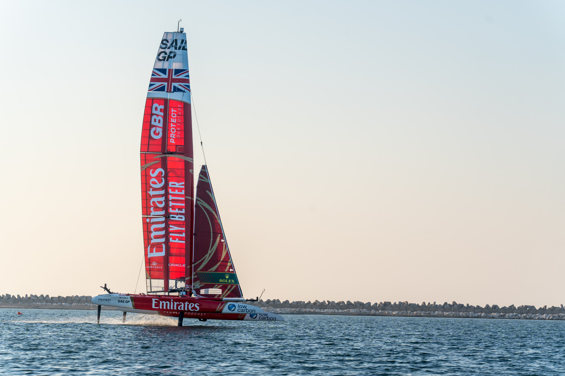 Emirates and SailGP celebrate a shared love of flying